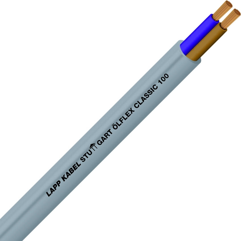 Lapp OLFLEX 100 Grey Flex Coloured Cores 2X0.5 — Scott Electrical