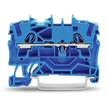 EngComp Wago 2 Pole - Cage Clamp Terminal - 2.5mm (Blue) — Scott Electrical