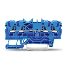 EngComp Wago 4 Pole - Cage Clamp Terminal - 2.5mm (Blue) — Scott Electrical