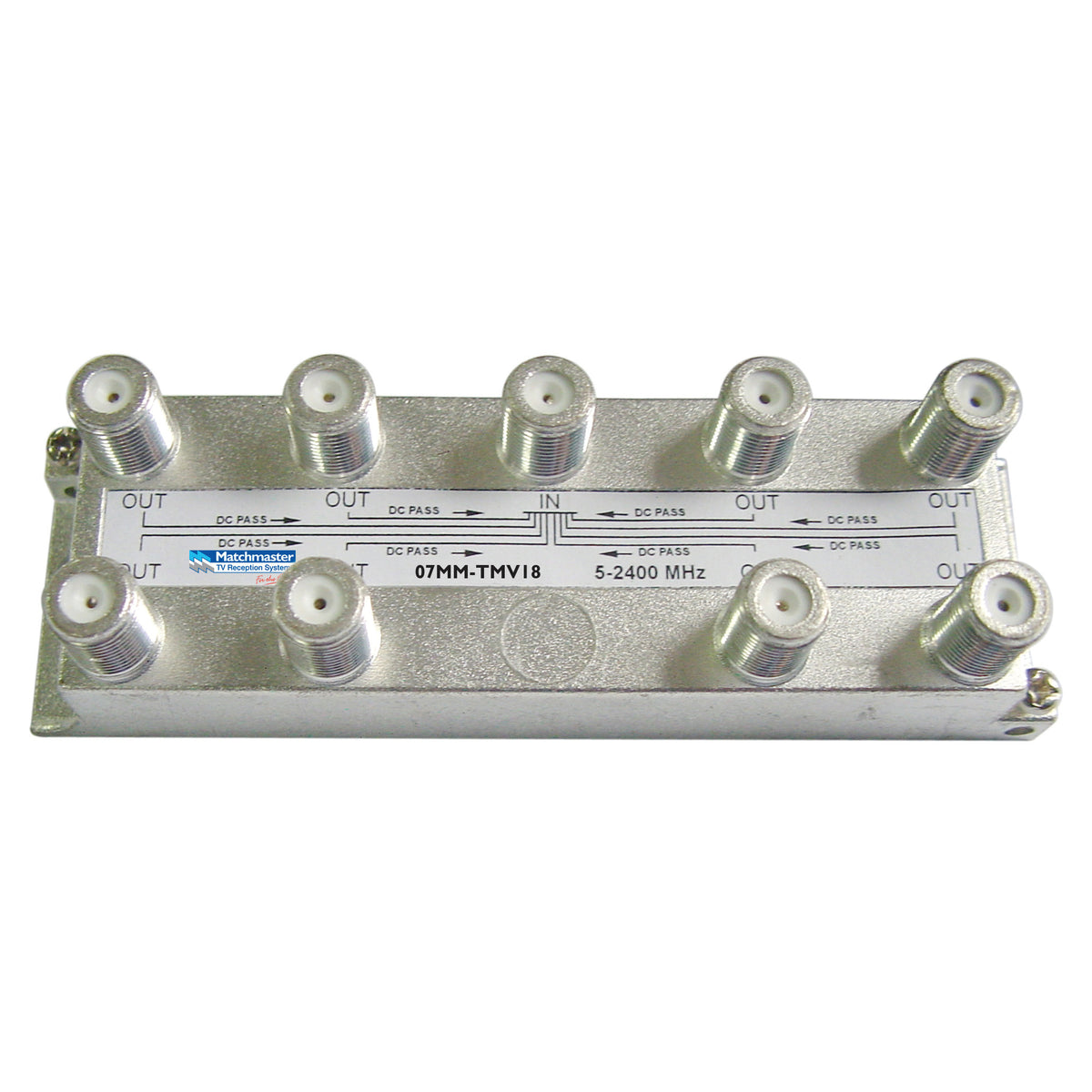 Matchmaster Splitter 8way vert all pass — Scott Electrical