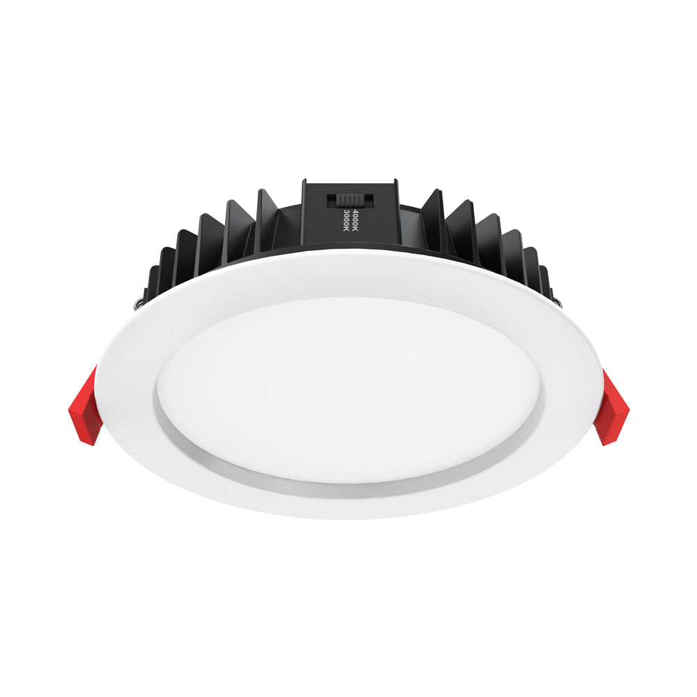 LED Downlight 9-15W 230VAC 3000K or 4000K Round IP44 White — Scott ...