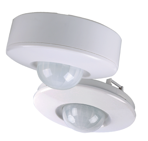Simx 360 DEG DUAL MOUNT 3 HEAD PIR SENSOR WH — Scott Electrical
