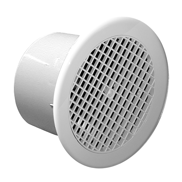 Manrose 150mm Low Profile Circularc Grille White Bagged Simx — Scott ...
