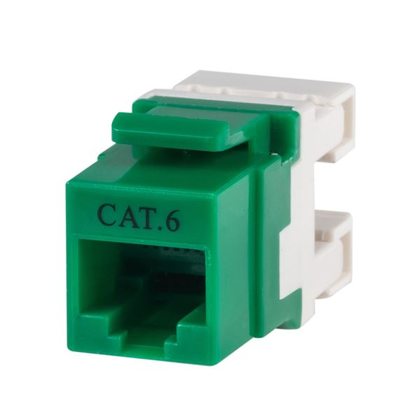 CDL Dynamix Cat6 Keystone RJ45 Jack for 110 Face Plate Green — Scott ...