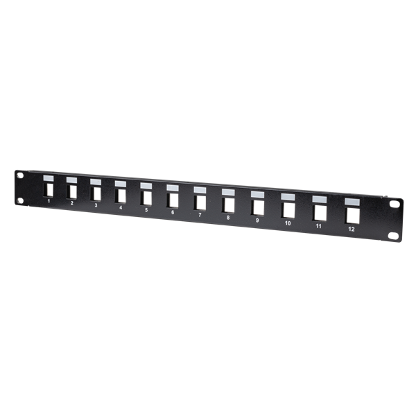 CDL Dynamix 19 12 Port Unloaded Patch Panel — Scott Electrical