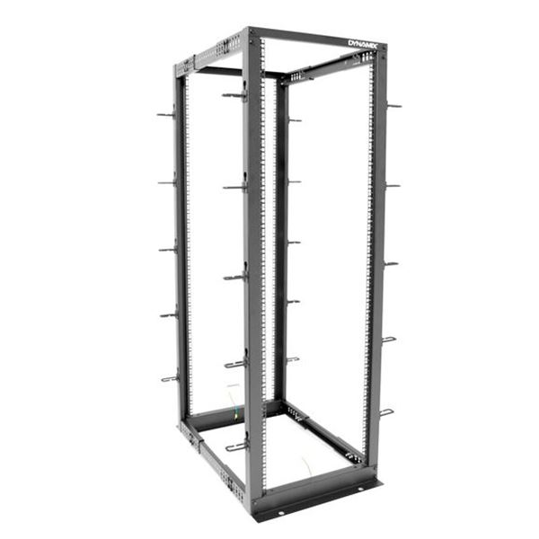 CDL Dynamix 27U 4 Post Depth Adjustable Open Frame Rack Depth 559mm x ...