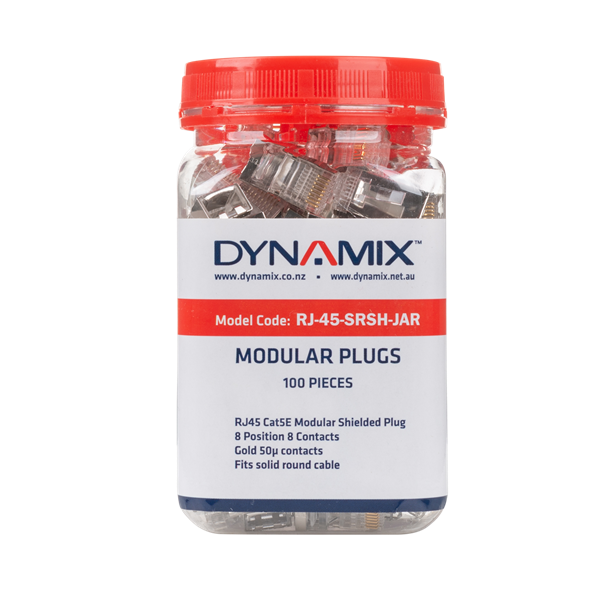 CDY DYNAMIX RJ-45 Plug 100pc Jar — Scott Electrical
