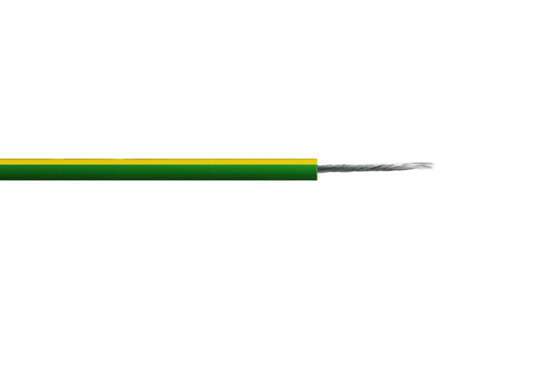 Firstflex 0.5mm Appliance Wire PVC Green Yellow — Scott Electrical