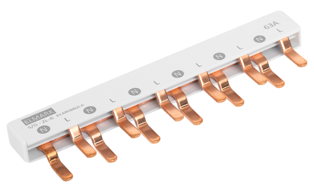 Elecsupp Elmark Combi Busbar 6 Modules 63A — Scott Electrical