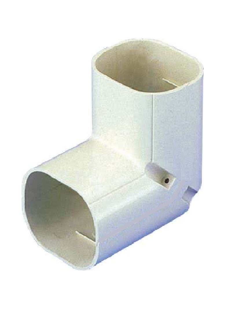 Ecolife Ducting Corner 120mm — Scott Electrical
