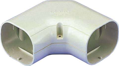 Ecolife Ducting Corner 80mm — Scott Electrical