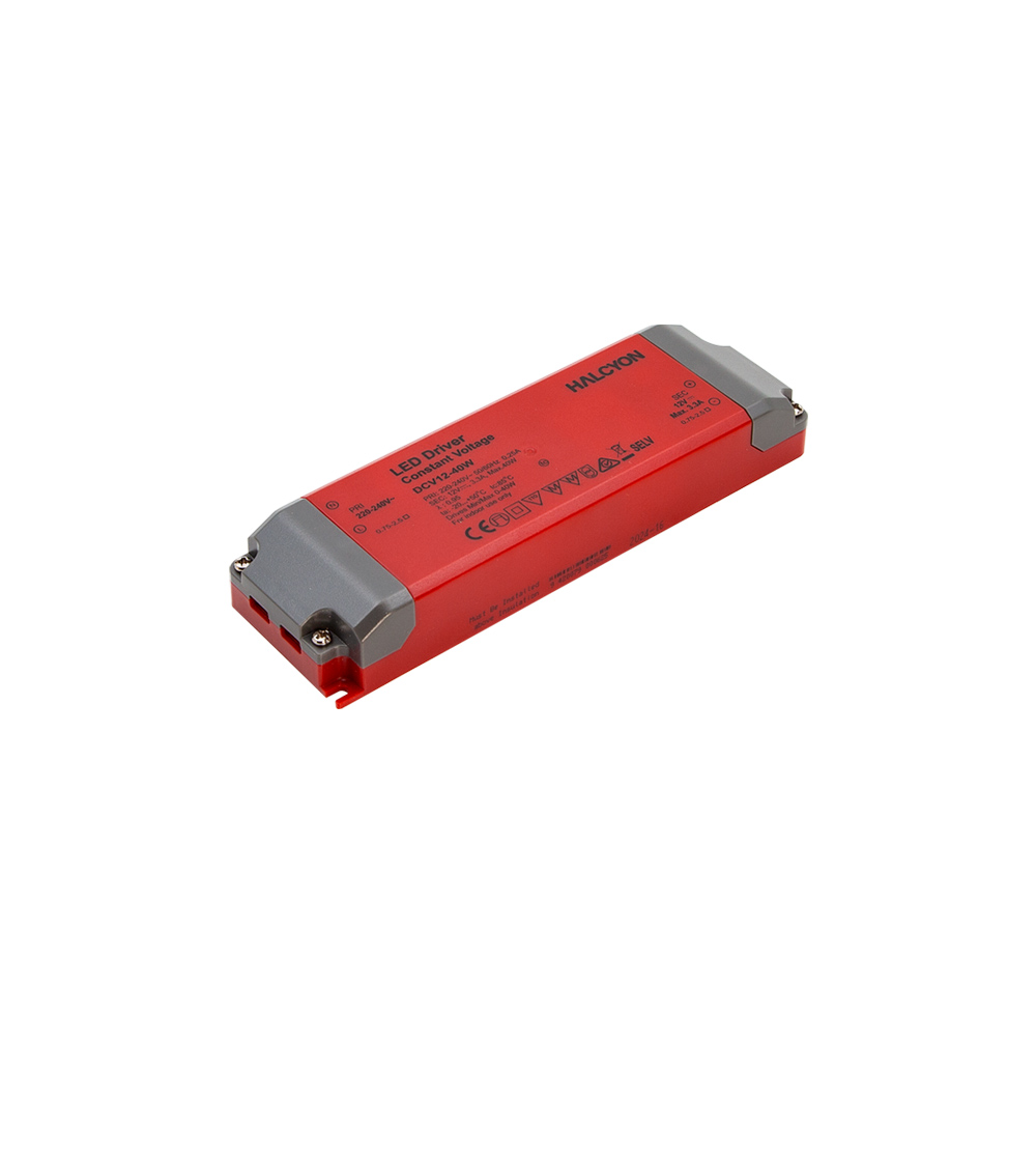 Halcyon Driver LED Constant Voltage Pri:240V Sec:12VDC 0-40W — Scott ...