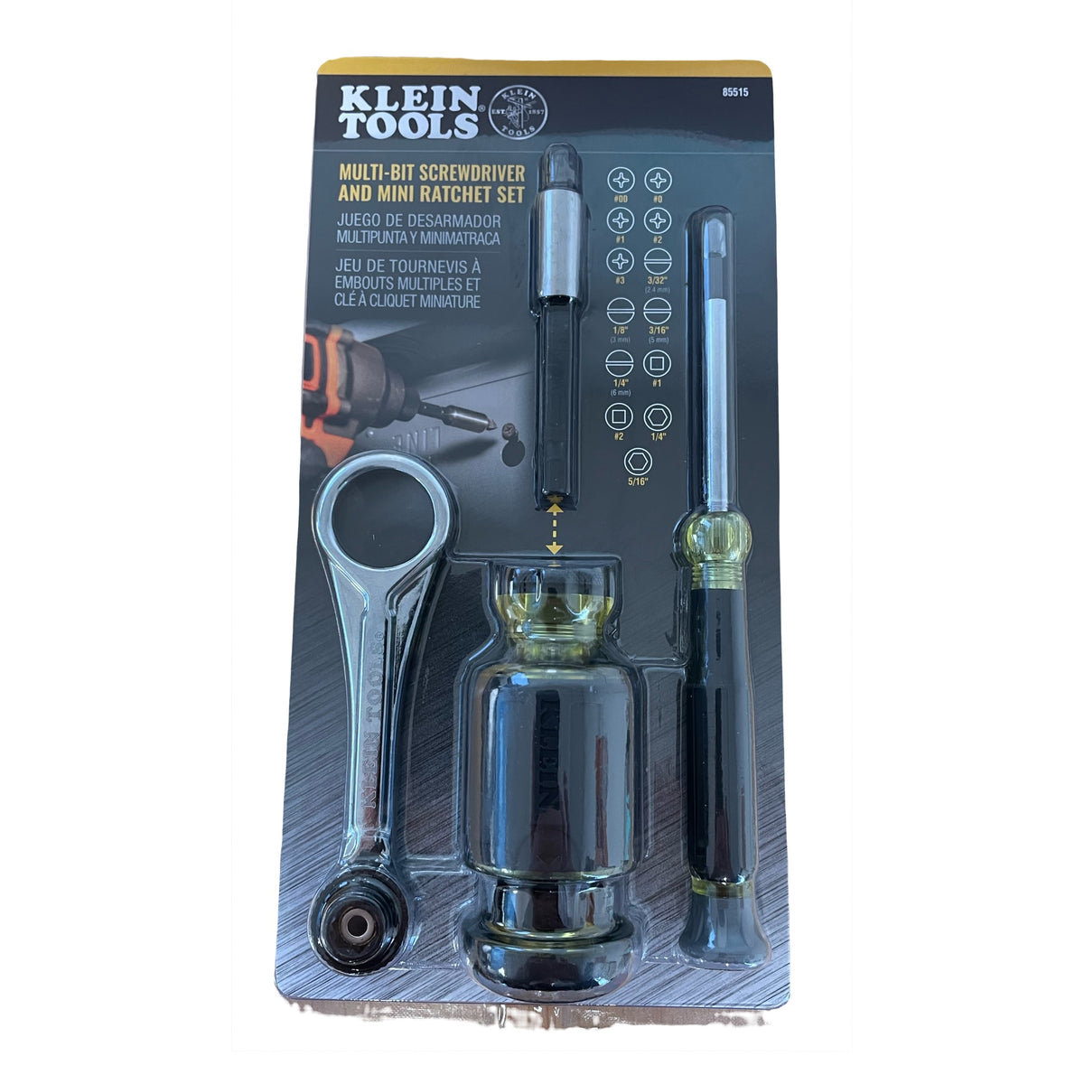 Klein Multi Bit Screwdriver & Mini Ratchet Set — Scott Electrical