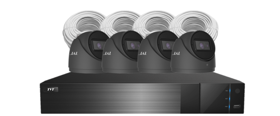 Arrowhead 8 Channel NVR Kit Charcoal Cameras — Scott Electrical