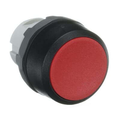 ABB Modular Push Button Maint Flush Red Non-Illuminated — Scott Electrical