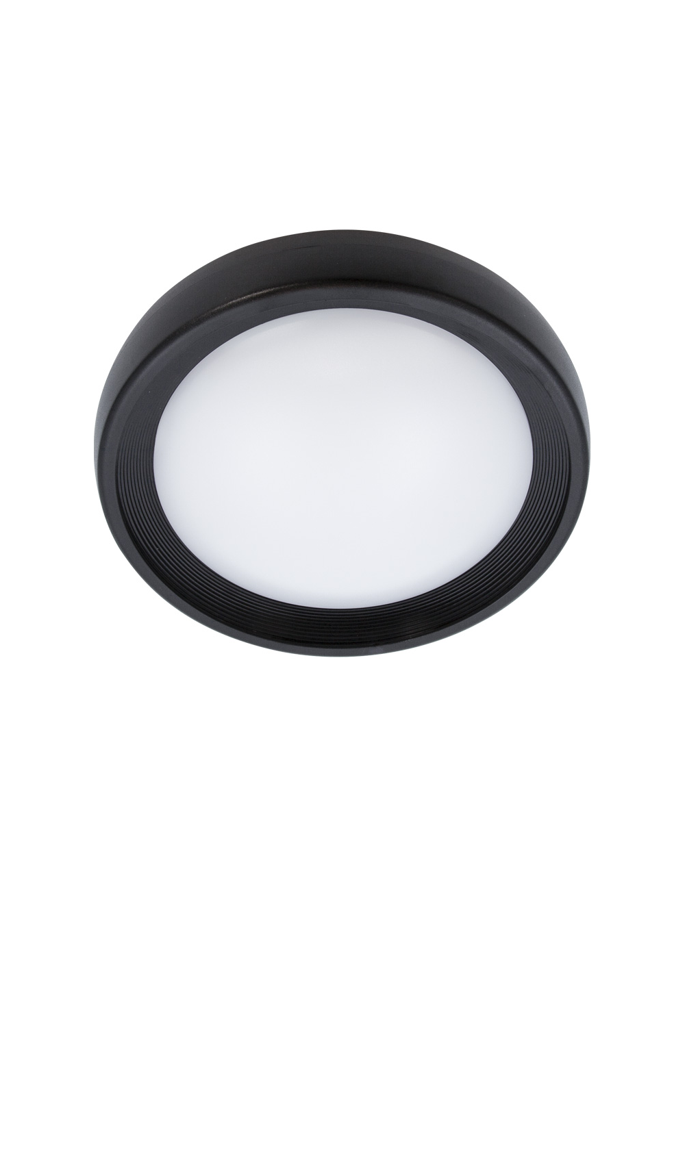 Halcyon LED Button 13W 3000K 245mm Black IP65 — Scott Electrical