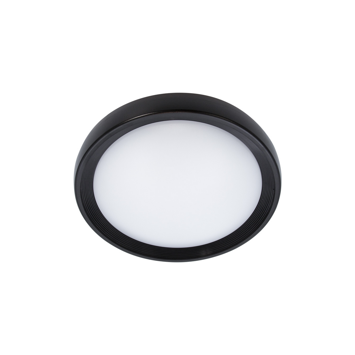 Halcyon LED Button 18W 3000K 310mm Black IP65 — Scott Electrical