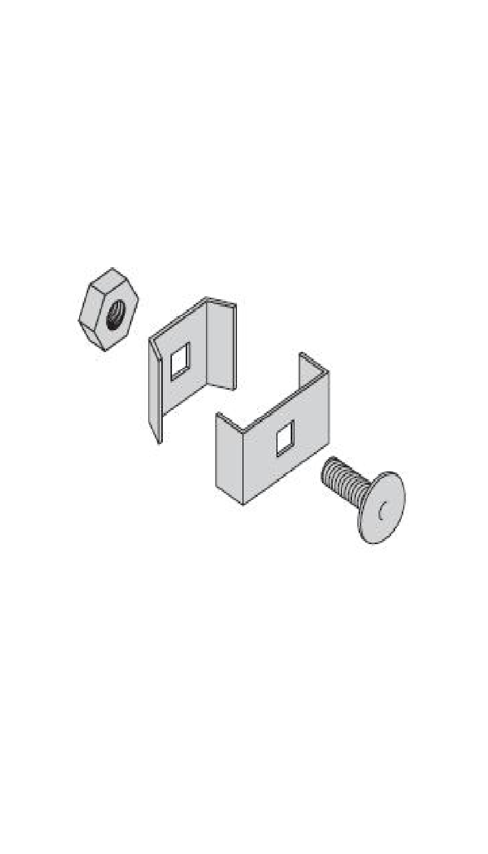 Unistrut 2164082 Basket Cable Tray Clip AF-B clip-Z ACROFIL — Scott ...