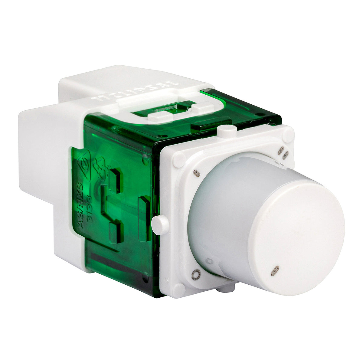 Iconic Switch Mec 10A Rotary 4 Position Vivid White — Scott Electrical