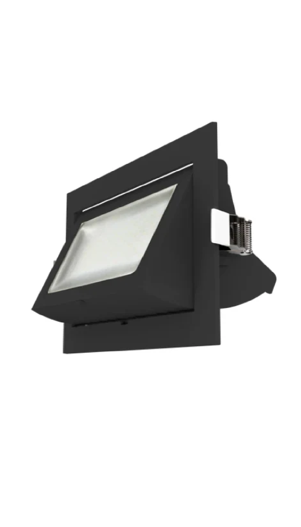 Eurotech Lighting AURORA CCT Tilt Led Shop Black — Scott Electrical