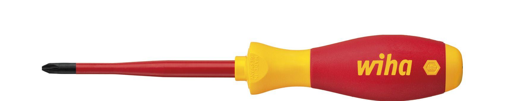 Wiha Screwdriver VDE/1000V Phillips PH2x100mm (Slim) — Scott Electrical