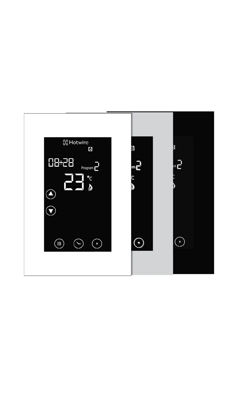 Hotwire TR220 Dual Thermostat Touch Screen Controller - Silver — Scott ...