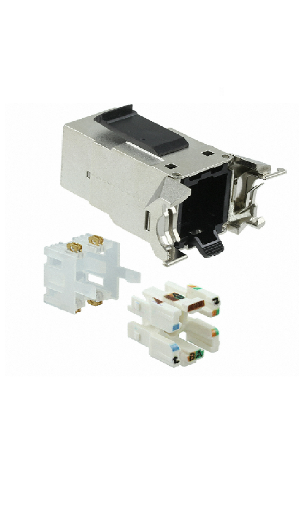 Belden REVConnect 10GX STP Modular Jack, Metal, T568 A/B, Single Pack ...