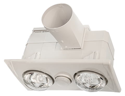 Manrose Classic Sparta Heat/Fan/Light x 2 White — Scott Electrical