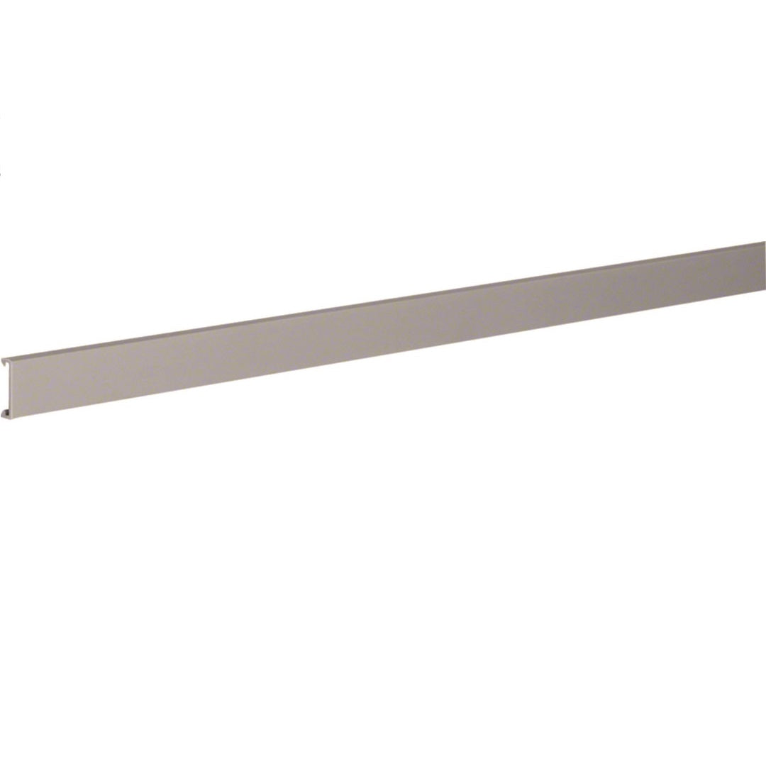 Hager Trunking Lid 25025 Grey — Scott Electrical
