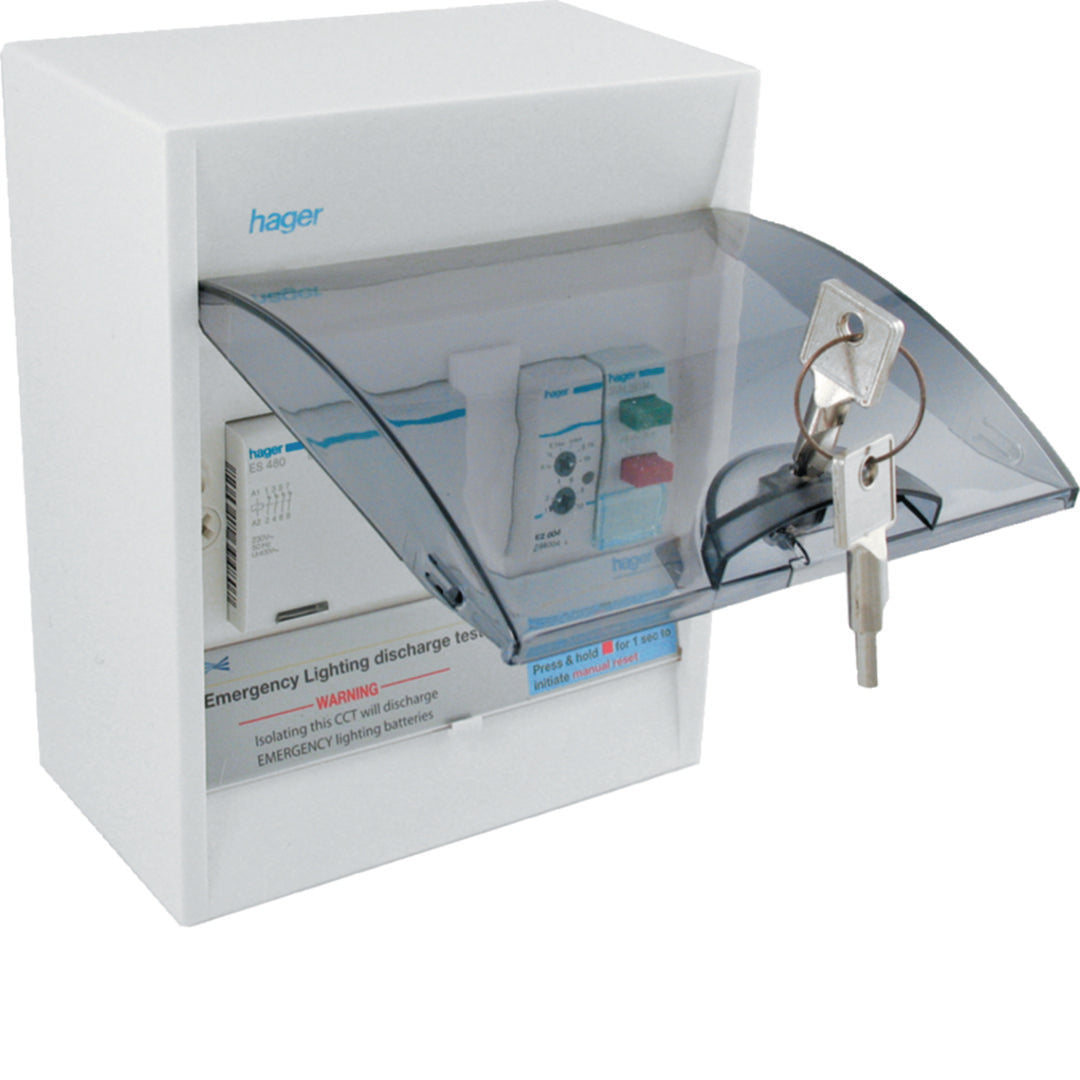 Hager Emergency Light Discharge Pack 1 (Wired) — Scott Electrical