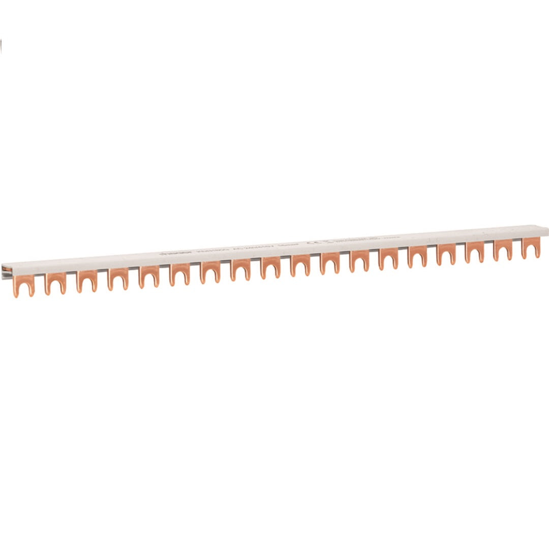 Hager Insulated Fork Busbar 1P 16mm2 18M — Scott Electrical