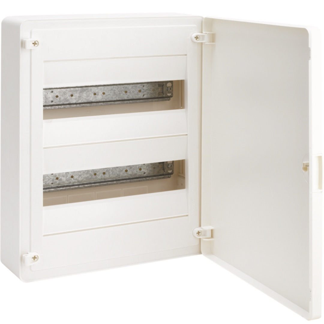 Hager Surface Enclosure 24 M Plain Door — Scott Electrical