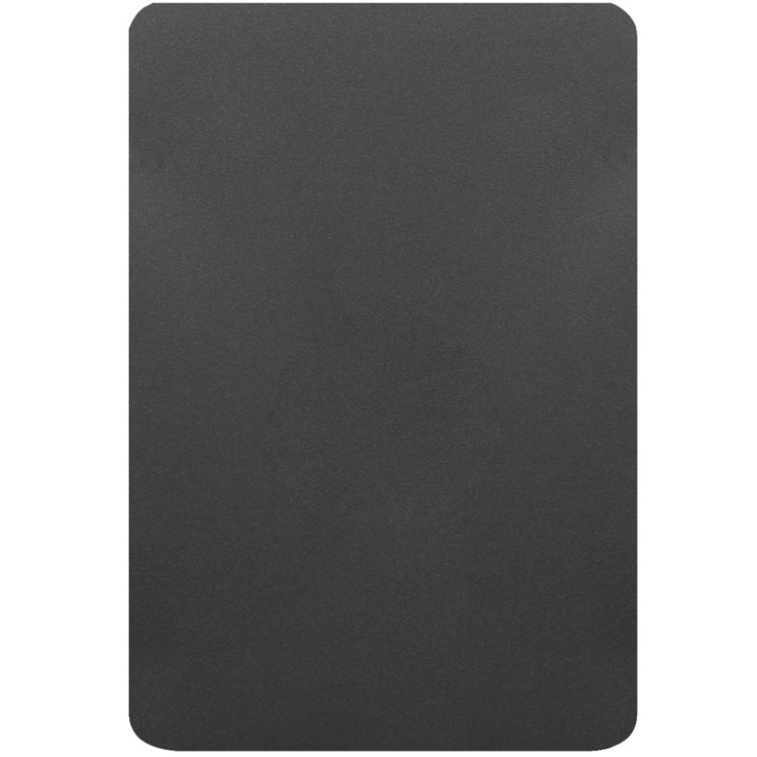 Hager Allure Blank Plate - Horizontal Matt Black — Scott Electrical