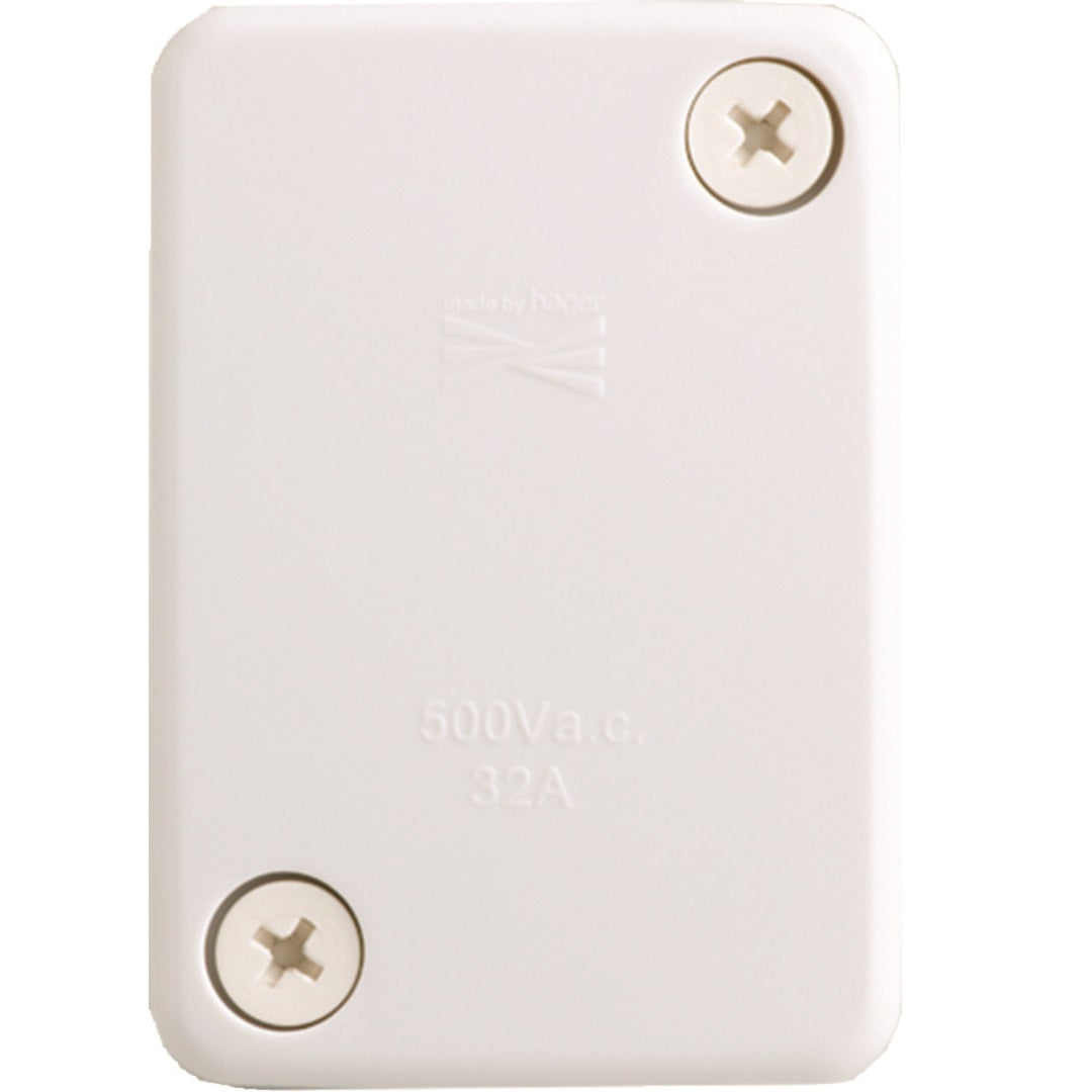 Hager Accessory Junction Box Large — Scott Electrical