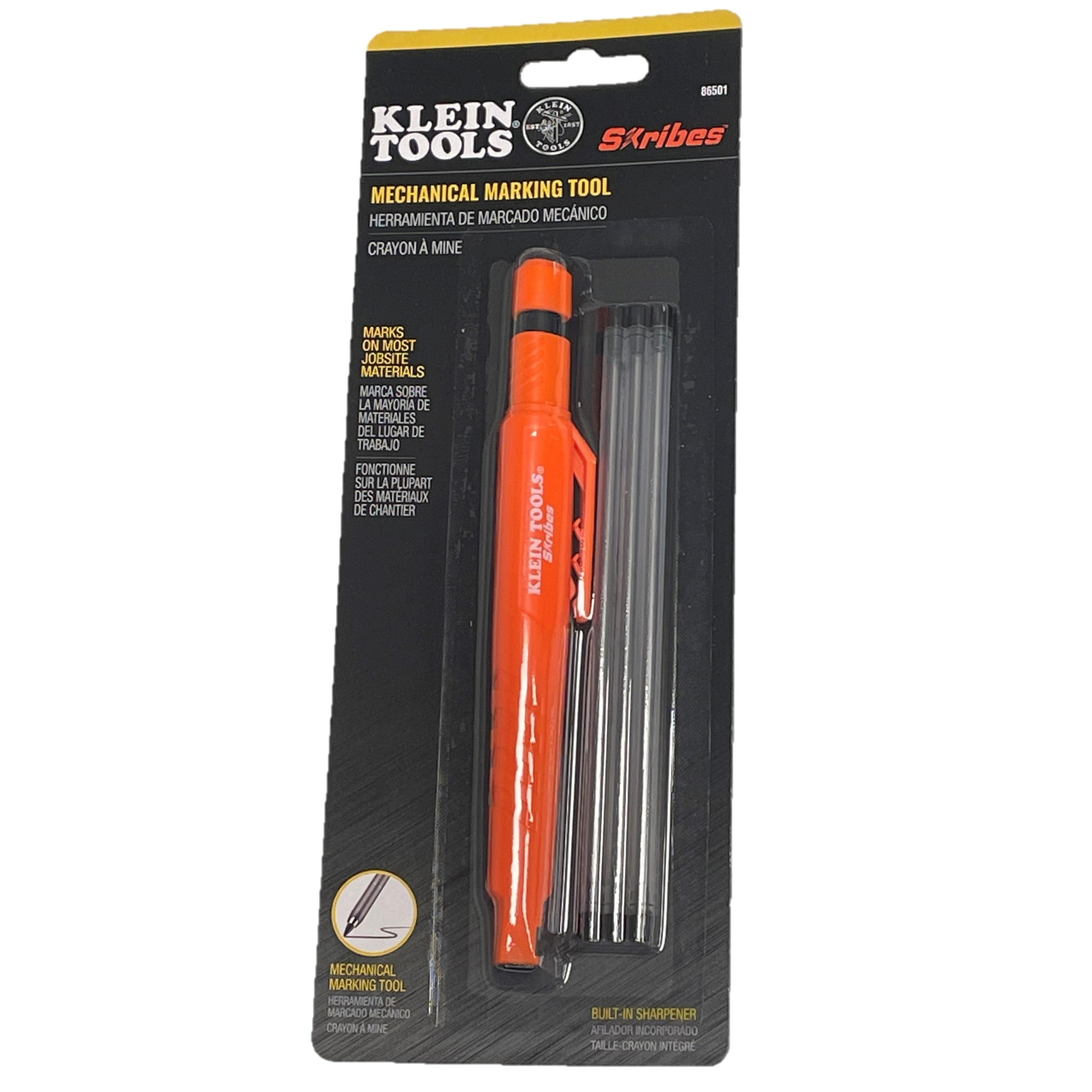 Klein Mechanical Marking Tool 4 GRPHT+Sharpner (6mm Shaft) — Scott ...