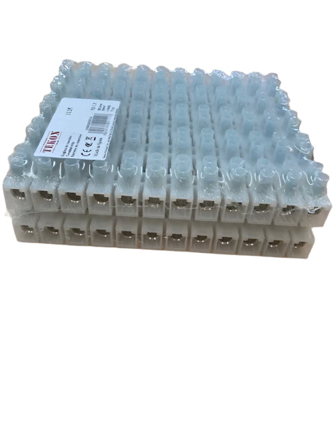 Tekox Terminal 12 Way Connector Strip 125A Ul1104 600V 115A Packs Of 1 ...