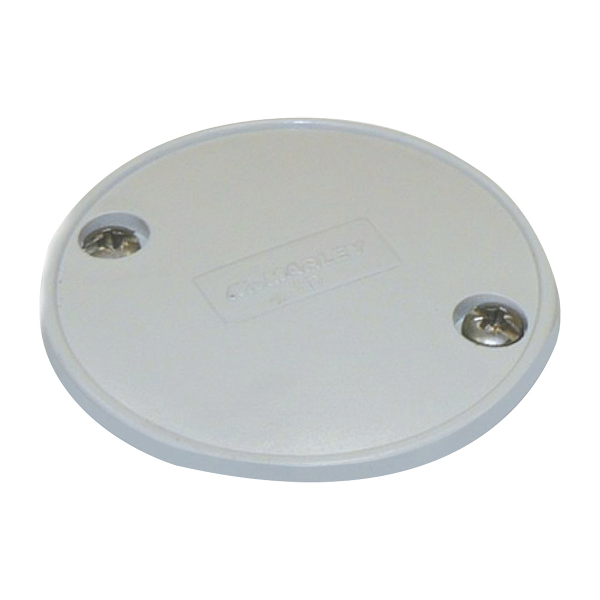 Marley CONDUIT JUNCTION BOX LID GREY uPVC — Scott Electrical