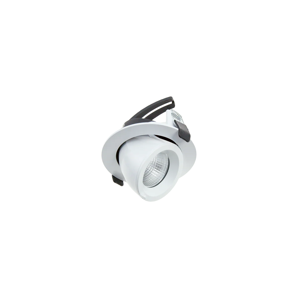 Halcyon LED Downlight 9W 3000K 112mm Round Tilt Rotate White No Driver ...