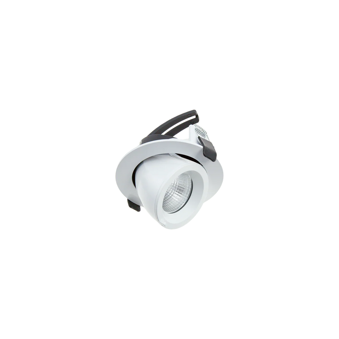 Halcyon LED Downlight 9W 3000K 112mm Round Tilt Rotate White No Driver ...