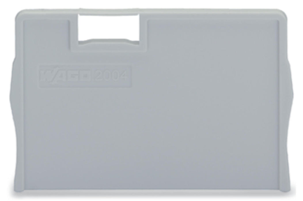 EngComp Wago Separator plate 2 mm thick oversized, gray — Scott Electrical