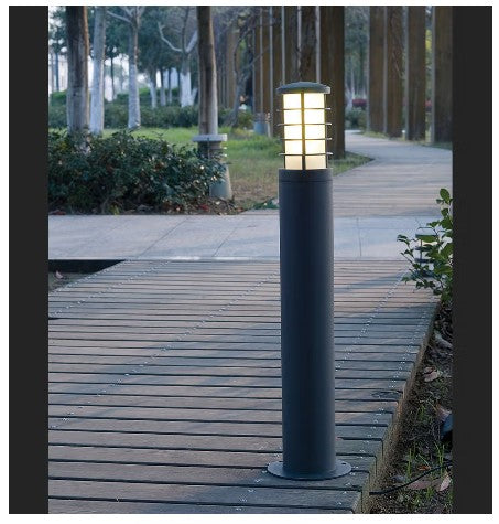 PROLUX LIGHT BOLLARD 12V ALUMINIUM & GLASS GRAPHITE 3K 90X650X143 ...