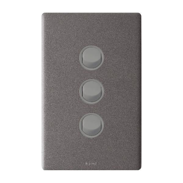 Legrand HPM ED 16A 3-GANG SWITCH UG — Scott Electrical