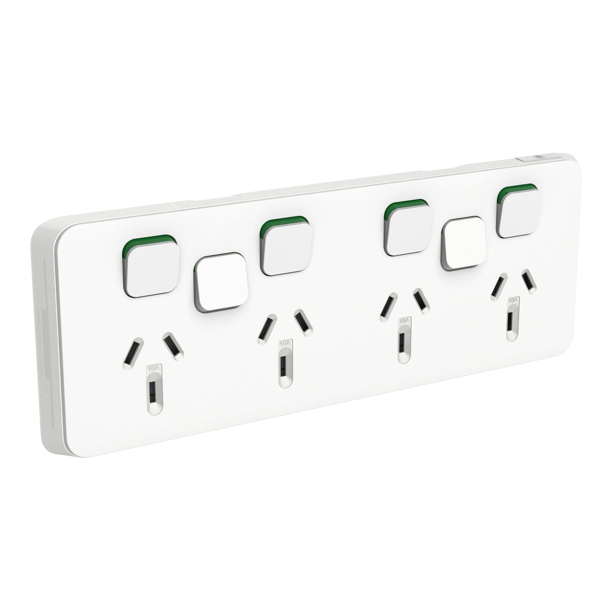 Iconic Socket Sw Horiz Quad 2ExBlank 10A250V VW — Scott Electrical