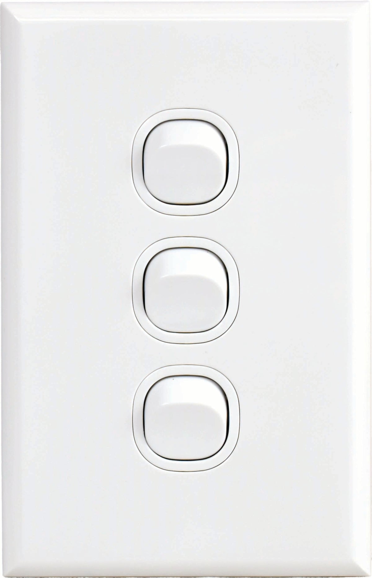 Vynco Home Three gang switch — Scott Electrical