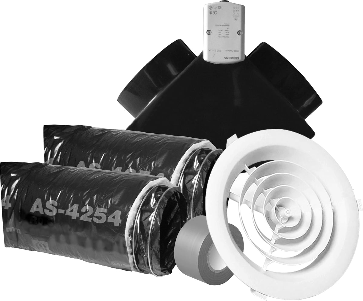 Smartvent SINGLE 200mm HEAT TRANSFER UPGRADE FOR SV04/SV06 Simx — Scott Electrical