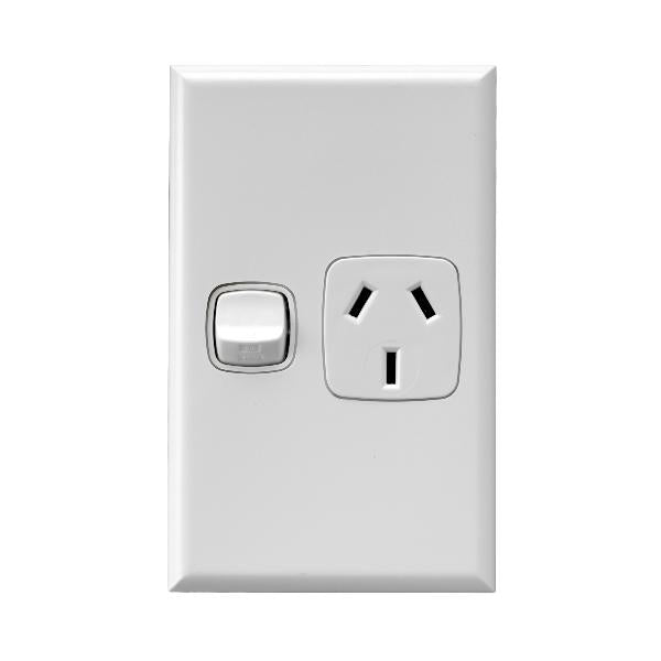 Legrand HPM Single outlet 10A vertical — Scott Electrical