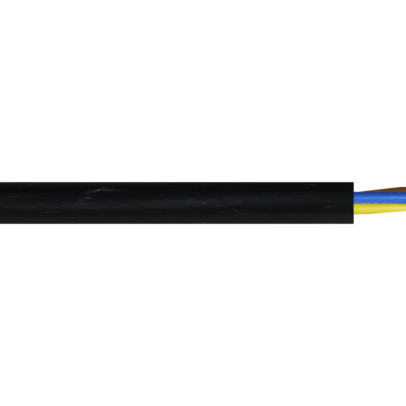 Firstflex 1.5mm 3 core TPR flex Black — Scott Electrical