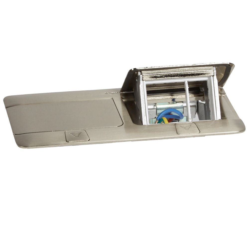 Legrand HPM POP-UP BOX 6 MODULES STAINLESS — Scott Electrical
