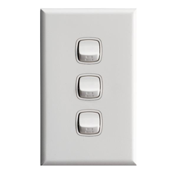 Legrand HPM Triple gang 10A WE — Scott Electrical