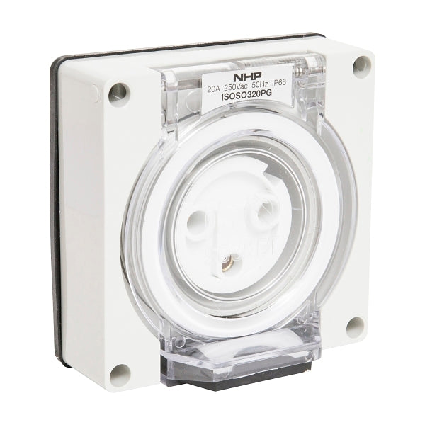 Iso Socket outlet 3P 20A 250V — Scott Electrical